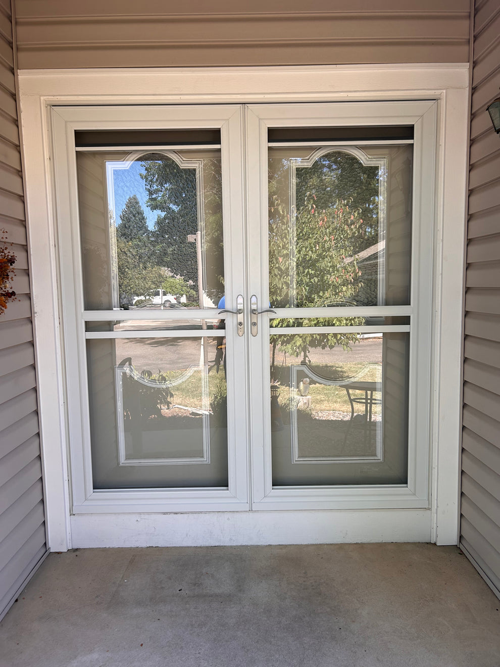 Easy Vent Double French Door – Storm Door Guy