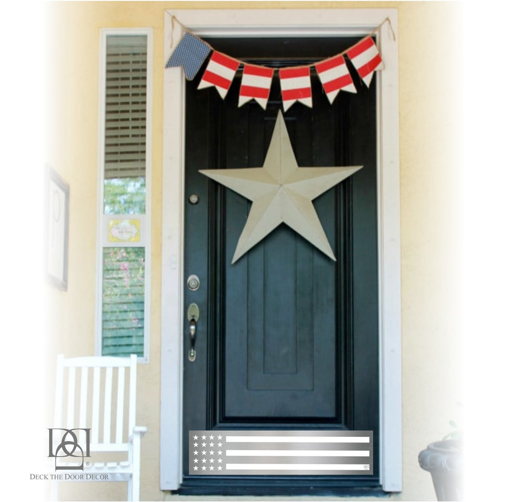 Patriot Engraved Door Kick Plate - American Pride Entrance Protection ...