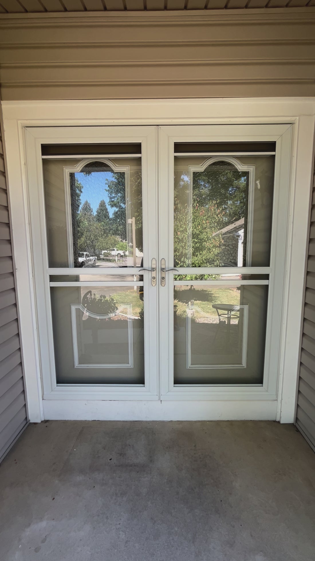 Easy Vent Double French Door – Storm Door Guy